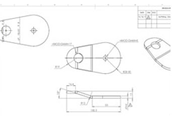 Mechanical 2D Drafting Project by CAD Outsourcing